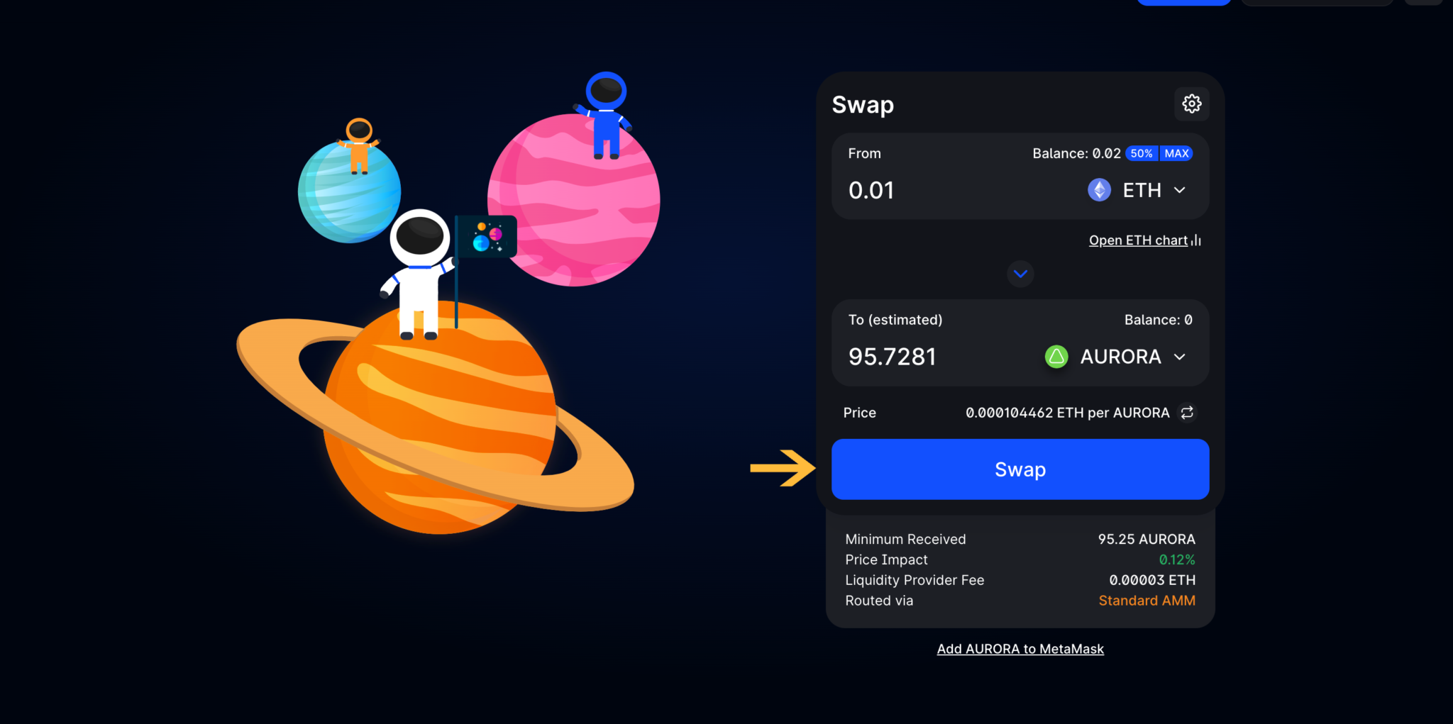 How To Use Trisolaris DEX on Aurora Network